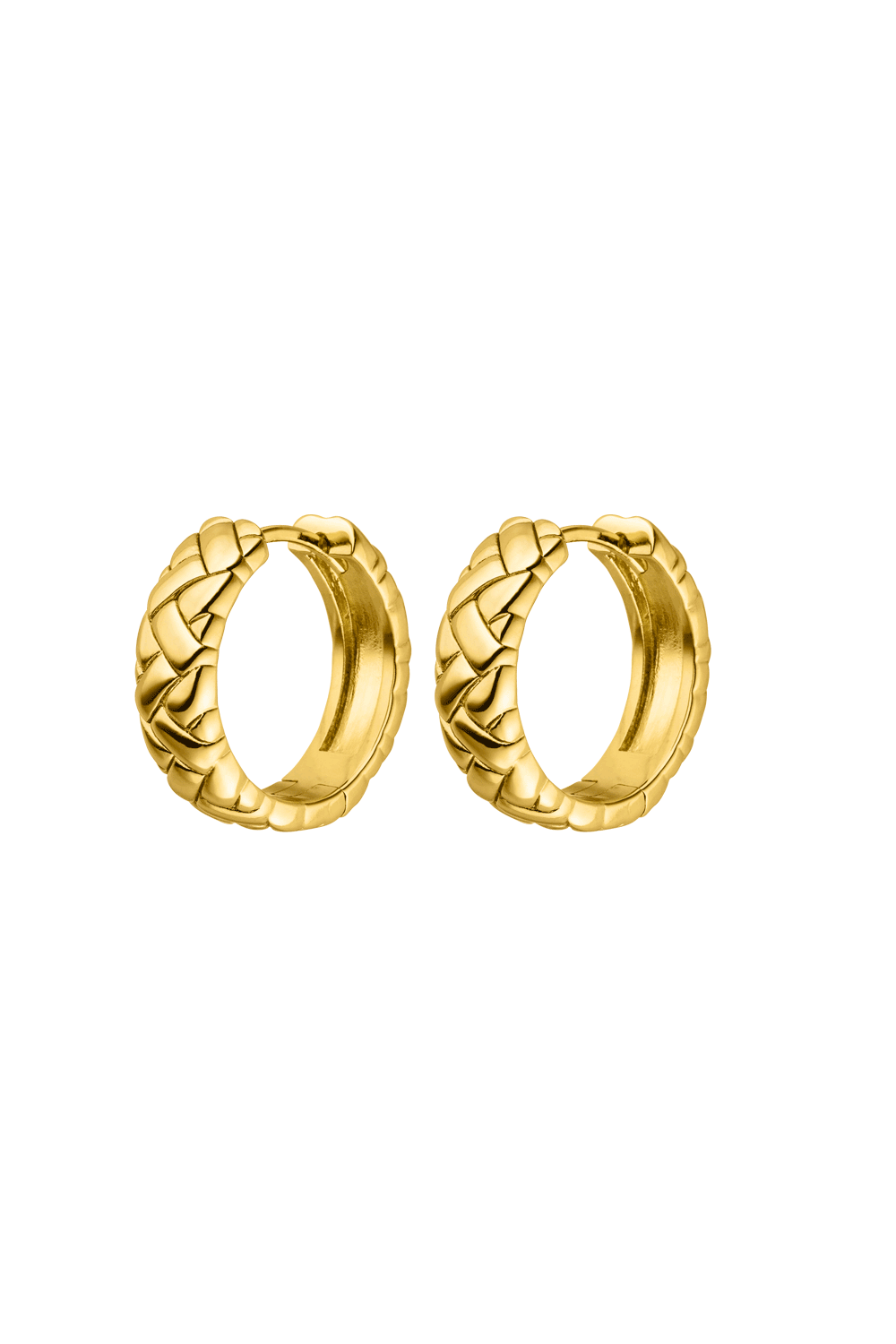 Retro Hoops 18K Gold Plated